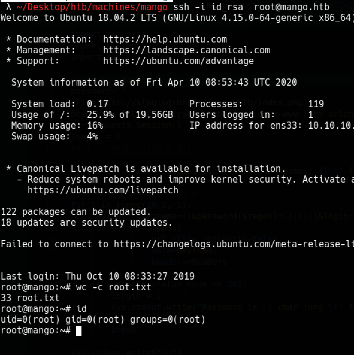 Hackthebox Mango Writeup Security Blog